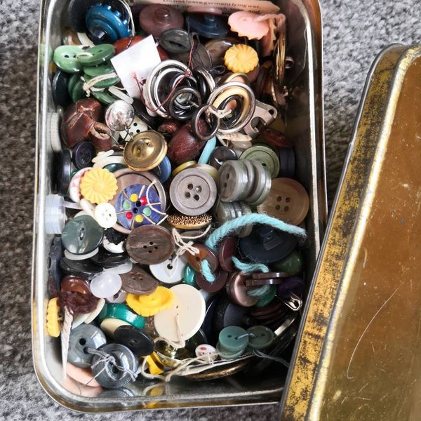 Box of Buttons - Etsy