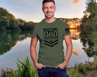 HOLD FAST Mens T-shirt Hold Fast Flag | Etsy
