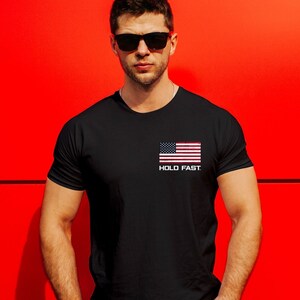 HOLD FAST Mens T-shirt Hold Fast Flag - Etsy