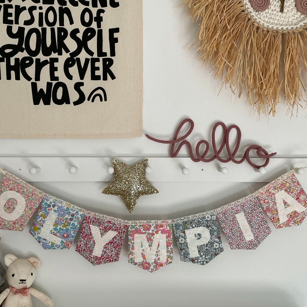 Name Banner - Etsy