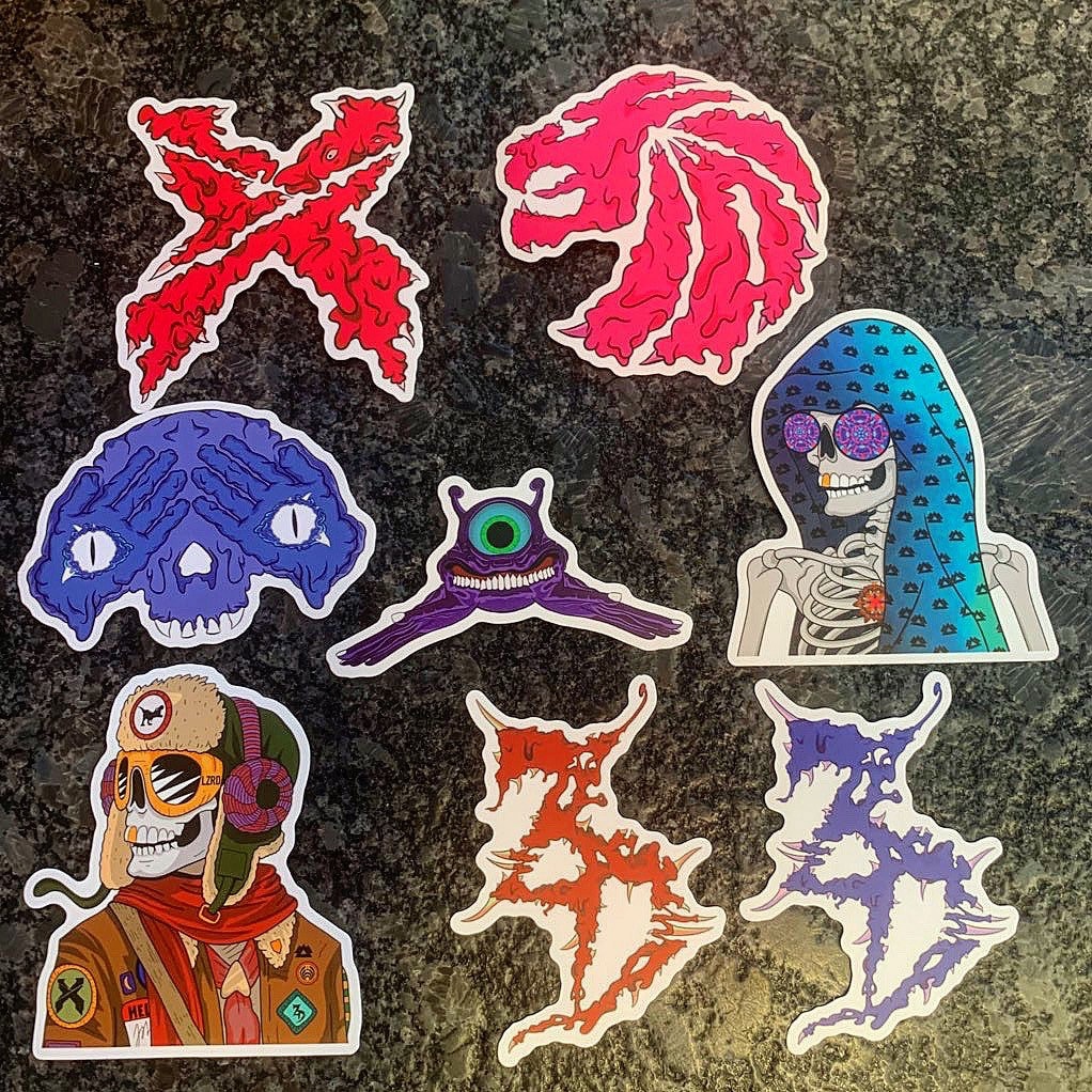 Zeds Dead Slime Sticker | Etsy