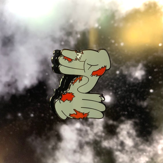 Zeds Dead RUFF Hands Enamel Pin | Etsy
