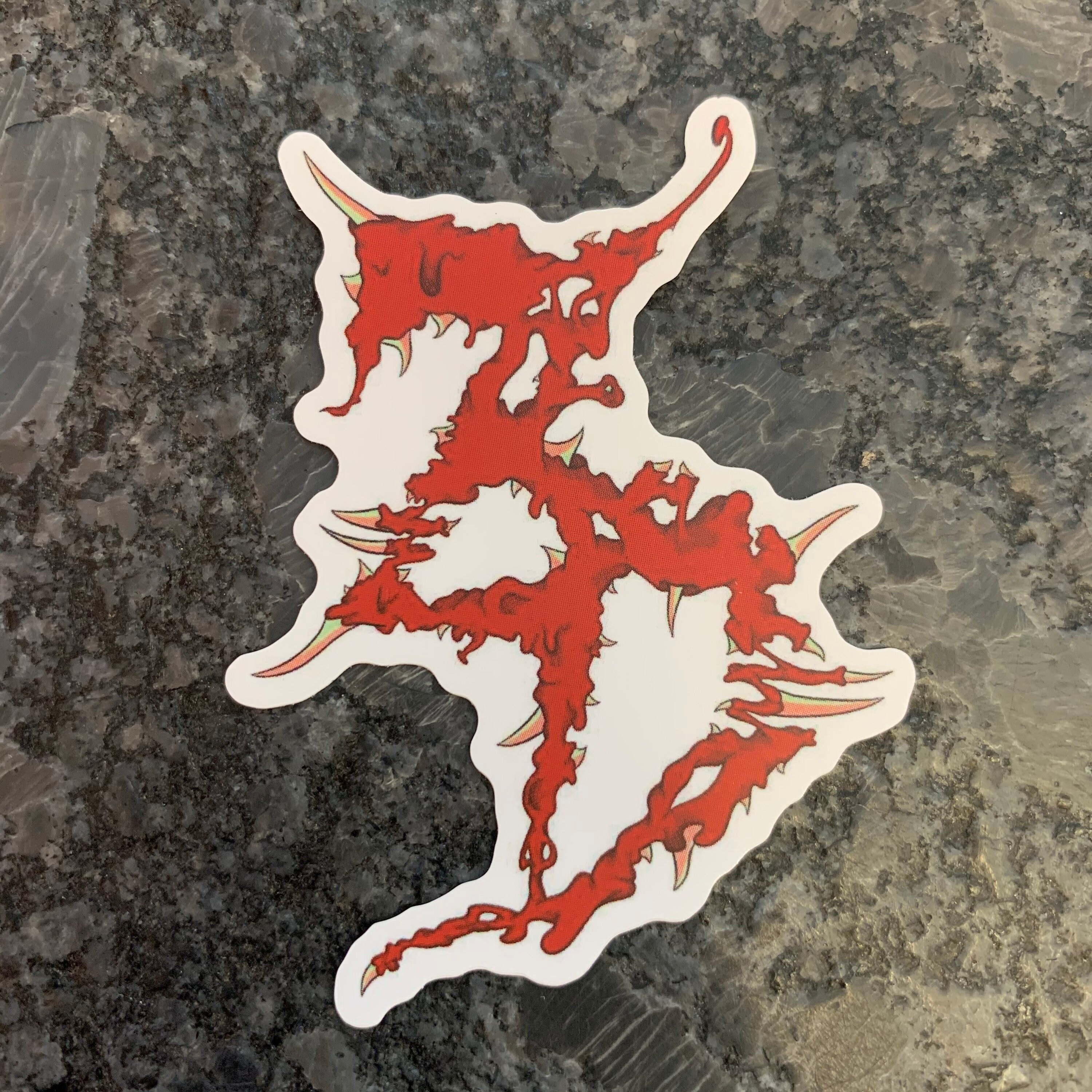 Zeds Dead Slime Sticker - Etsy
