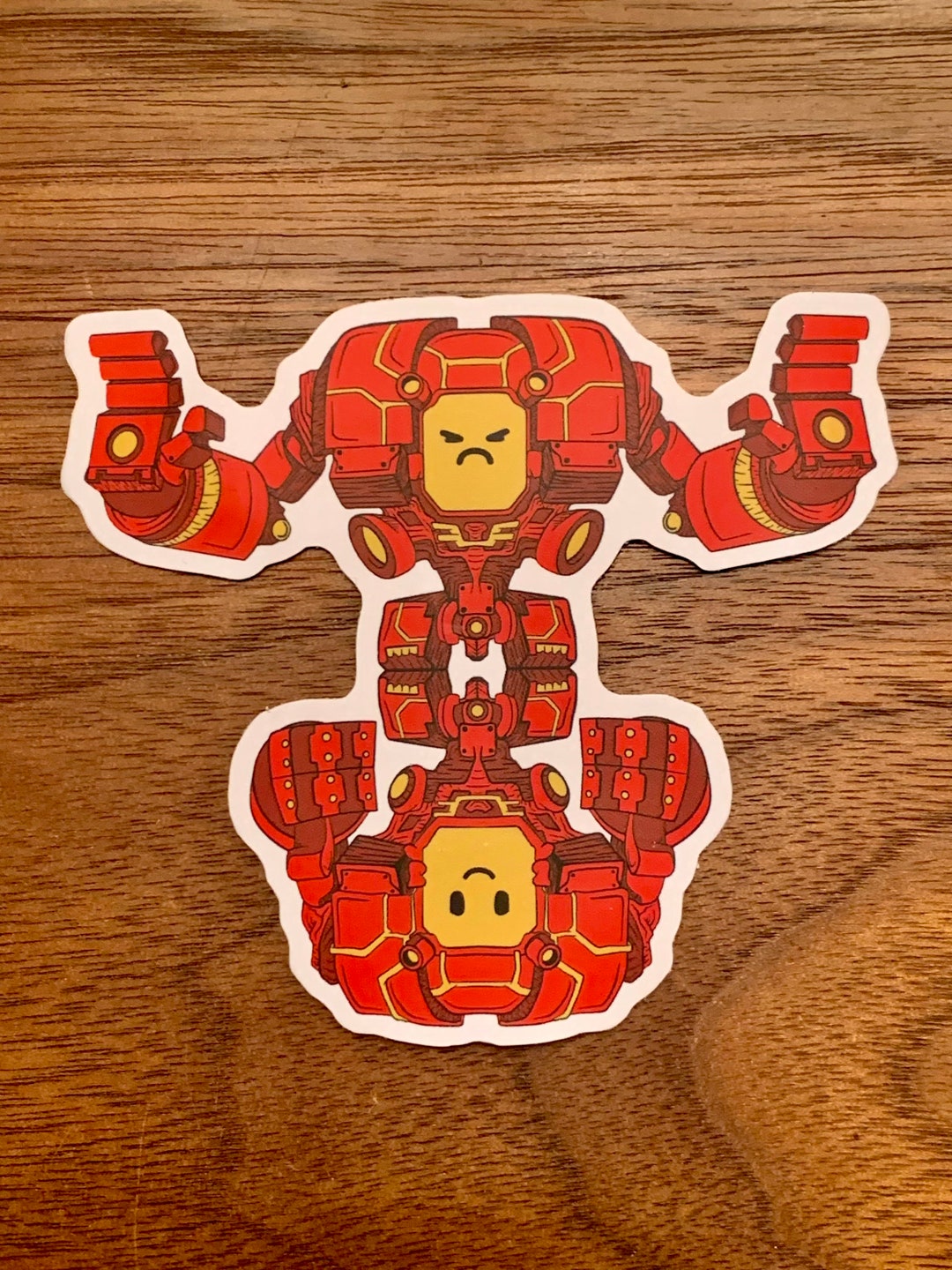 X Robot Sticker - Etsy