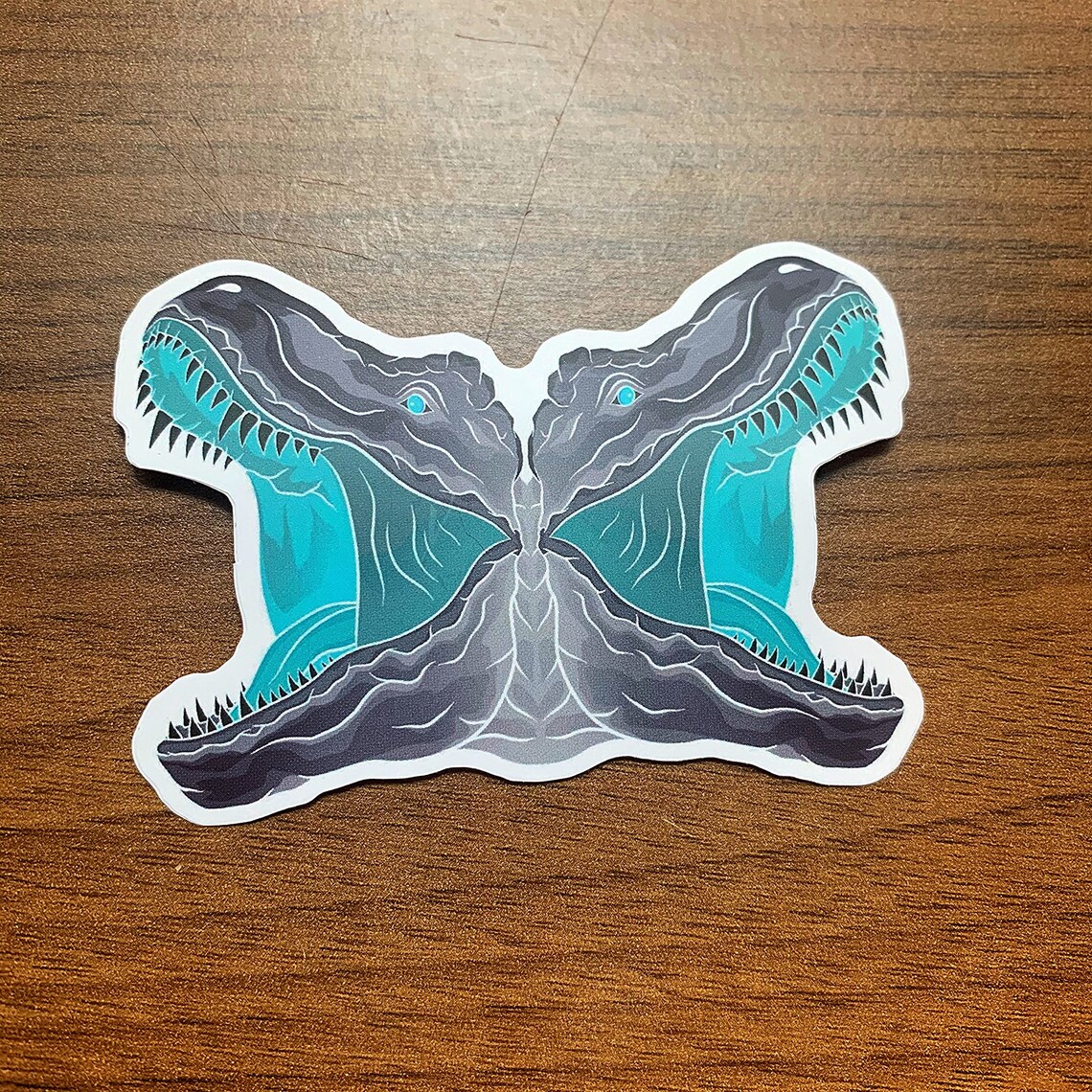 T. Rex Vinyl Sticker - Etsy