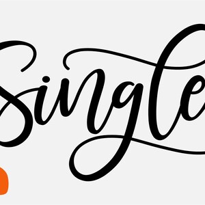 Single Svg digital download Cutting files for Silhouette | Etsy
