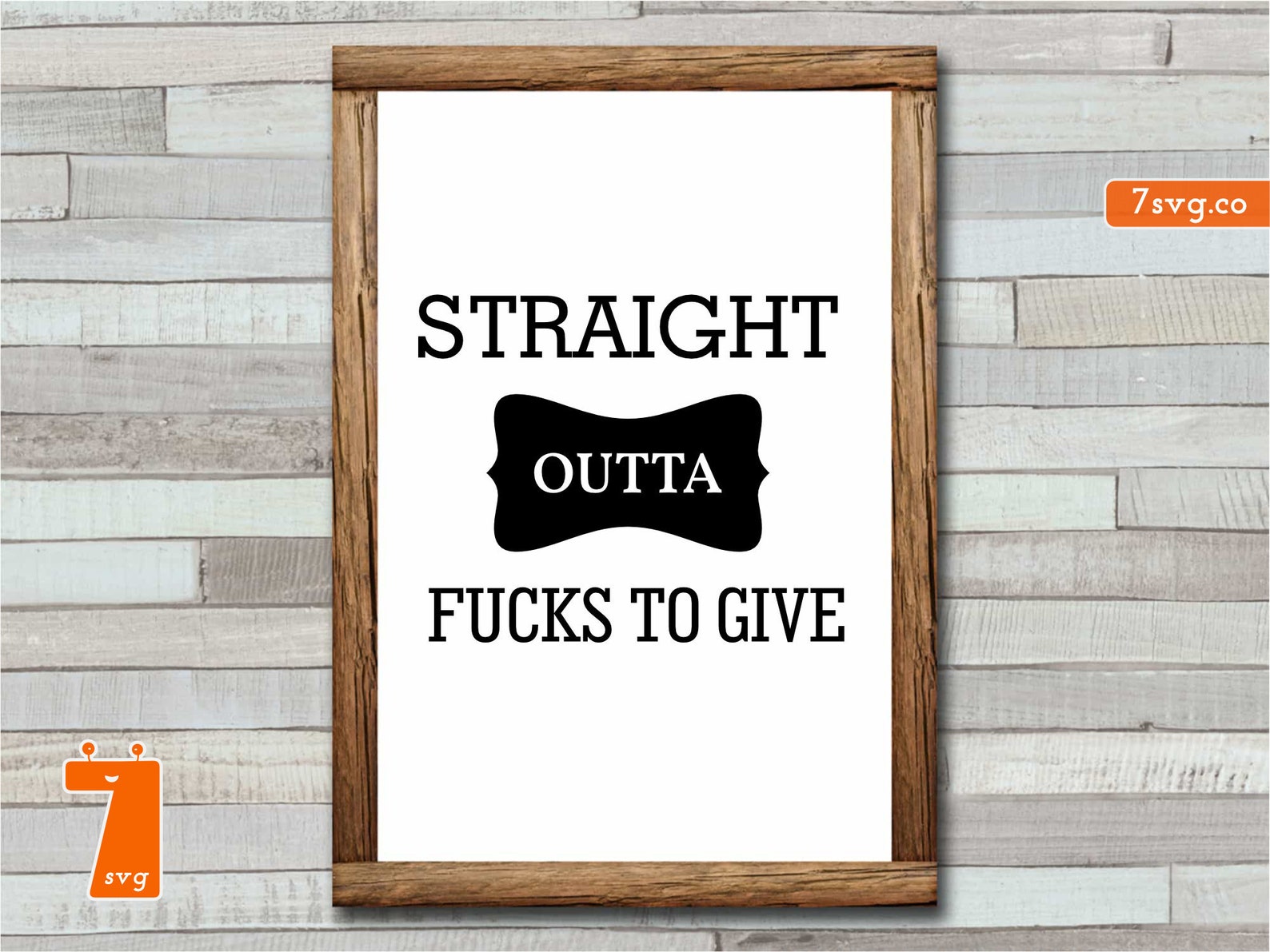 Straight Outta Fucks To Give Svg Silhouette Svg Cutting Etsy