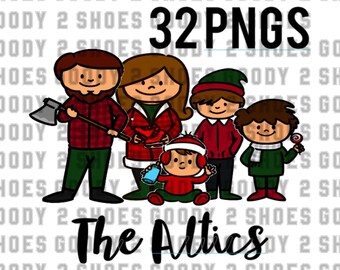 Stick People Christmas Family Svg Christmas Stick Figure - Etsy