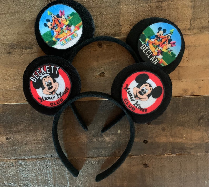Boys Disney Ears Toddler Disney Ears Boy Mickey Ears Custom - Etsy