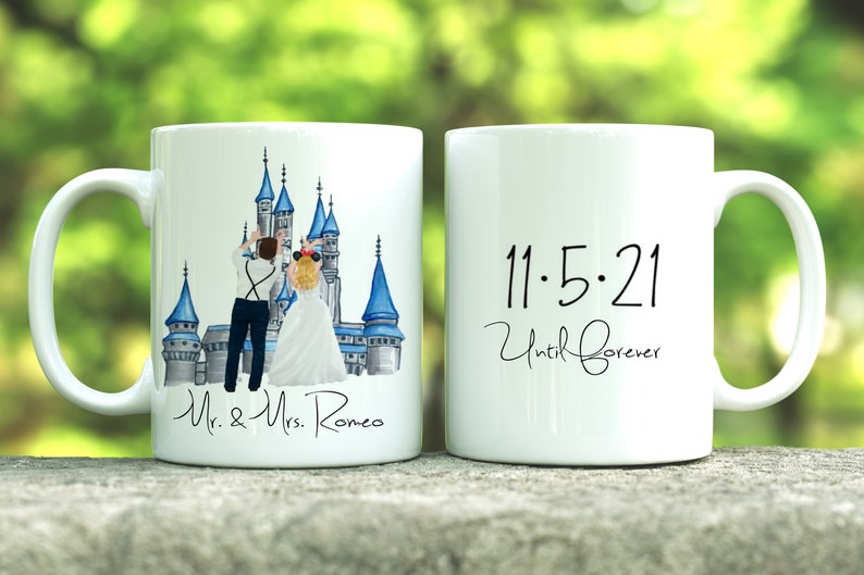Disney Bride and Groom Gift Bride and Groom Mug Disney Bride - Etsy