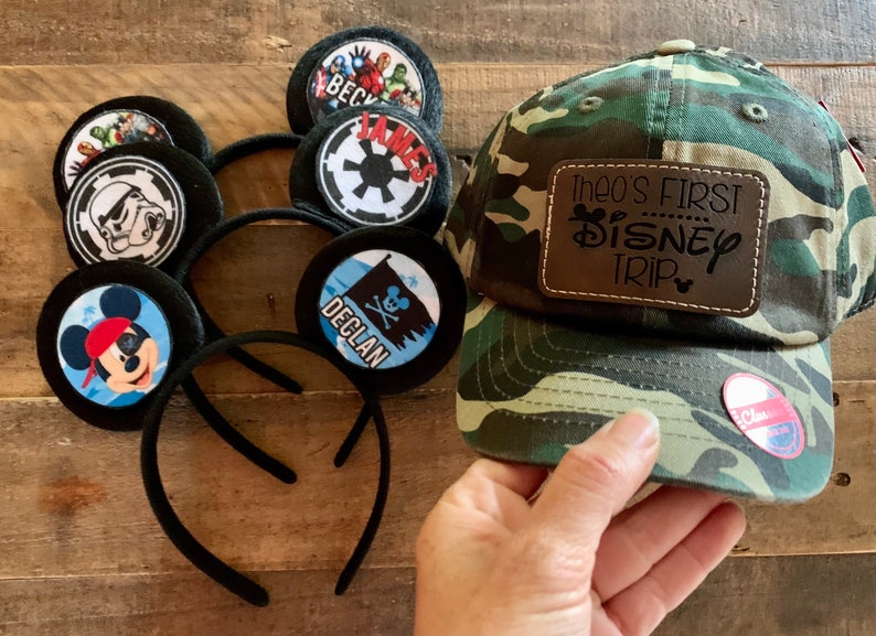 Boys Disney Ears Toddler Disney Ears Boy Mickey Ears Custom - Etsy