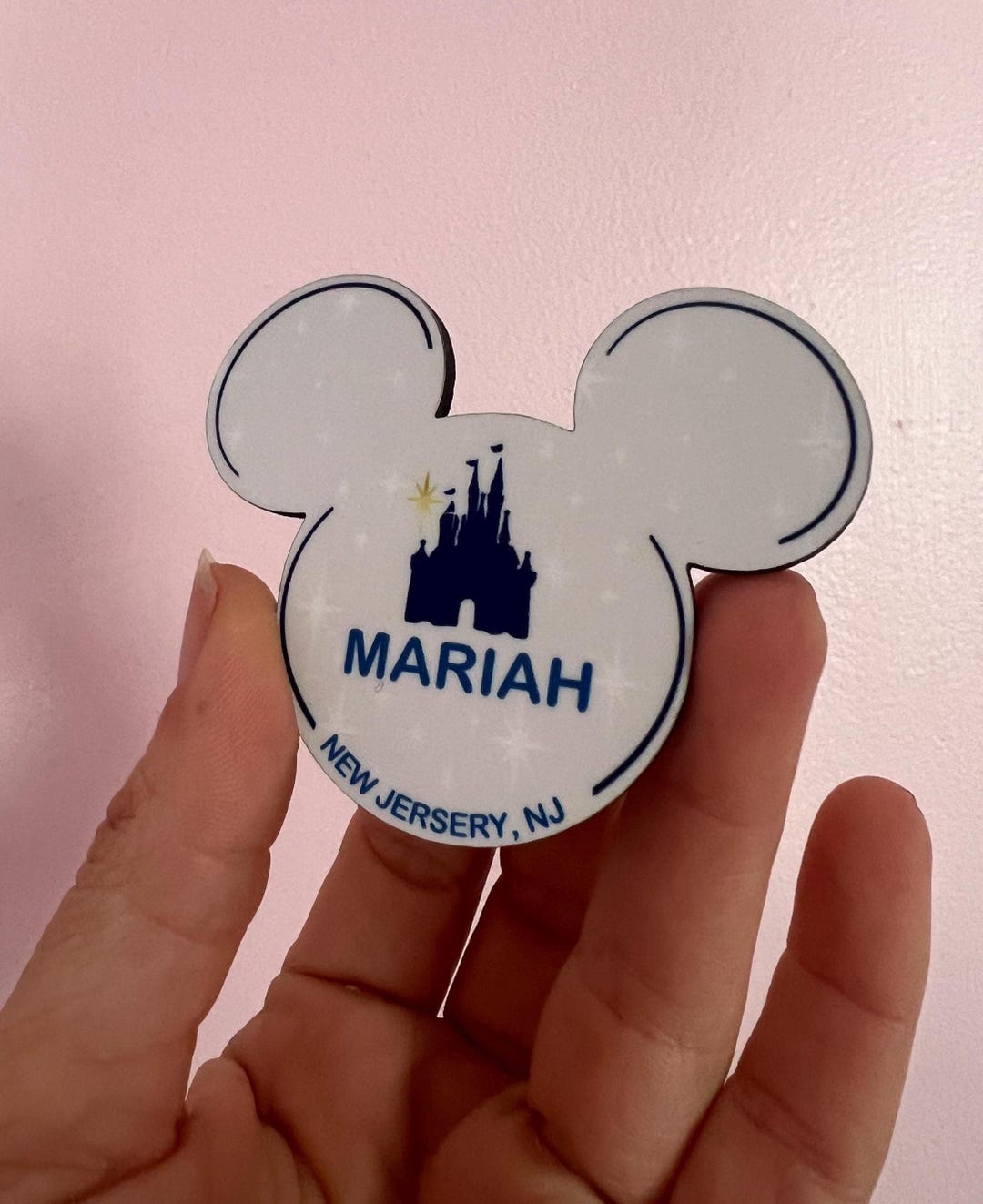 WDW CM Badge Pin, DL Employee Clip, Disney Magnet Mickey Pin, Dhs Dvc ...