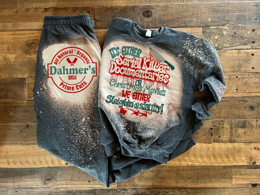 Serial Killer Christmas Movies Shirt, Movie Watching Comfy Set ...