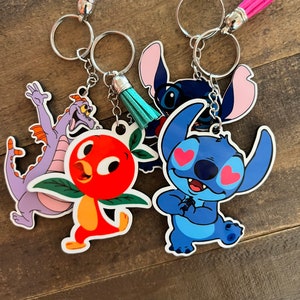 Stitch Keychain, Custom Disney Keychain, Disney Bag, Disney Key, Ohana ...