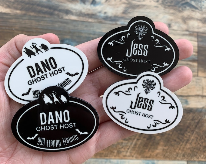 Customized Disney Inspired Name Badges, Keychains, Magnets - Custom ...