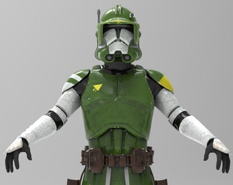 Green Clone Trooper - Etsy
