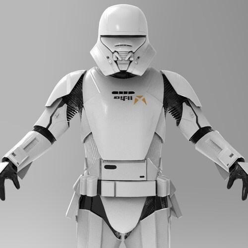 First Order Jet Trooper Wearable Armor for EVA Foam | Etsy