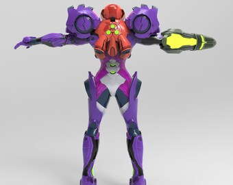 Patterns 3D Printing Samus Aran Dred Wearable Full Body Armor with ...