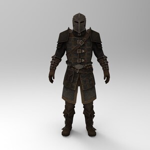 Dawnguard Skyrim Wearable Armor Templates for Paper - Etsy