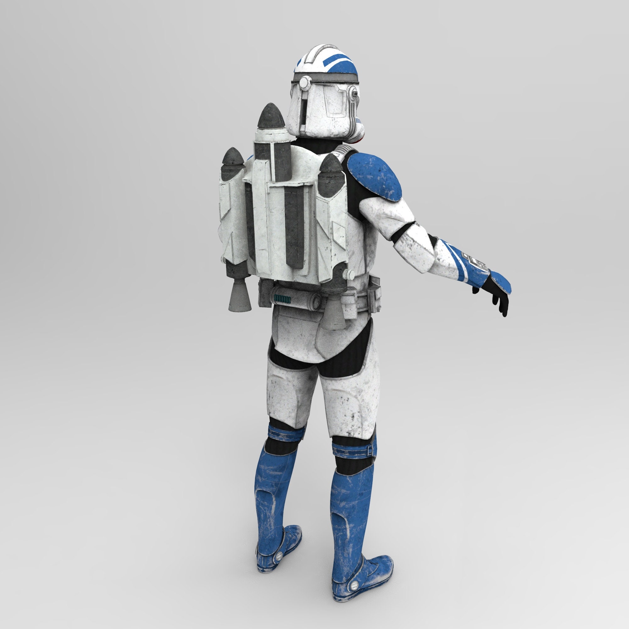 Klon Wars Jetpack Clone Trooper 501. Legion tragbare Rüstung | Etsy