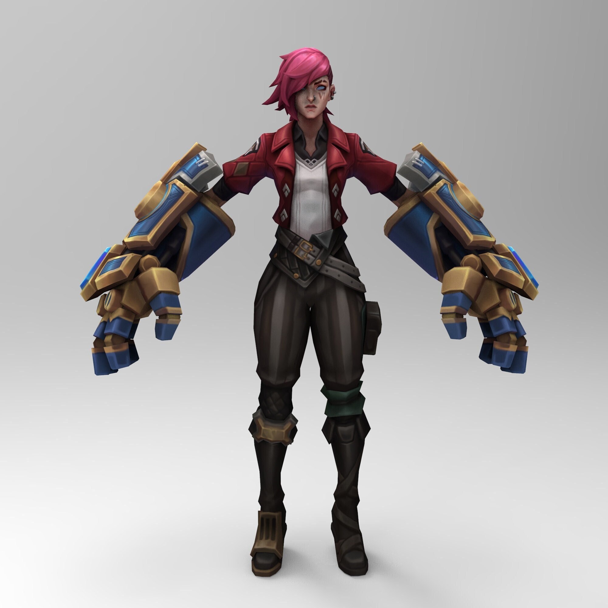 Vi Arcane Screen Accurate Gauntlets left/right Templates for - Etsy ...