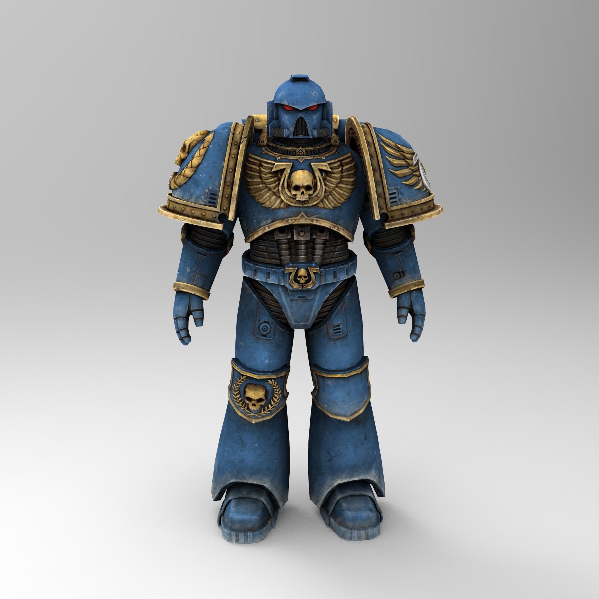 WH 40000 Space Marine Space Wolves Titus Wearable Armor | Etsy