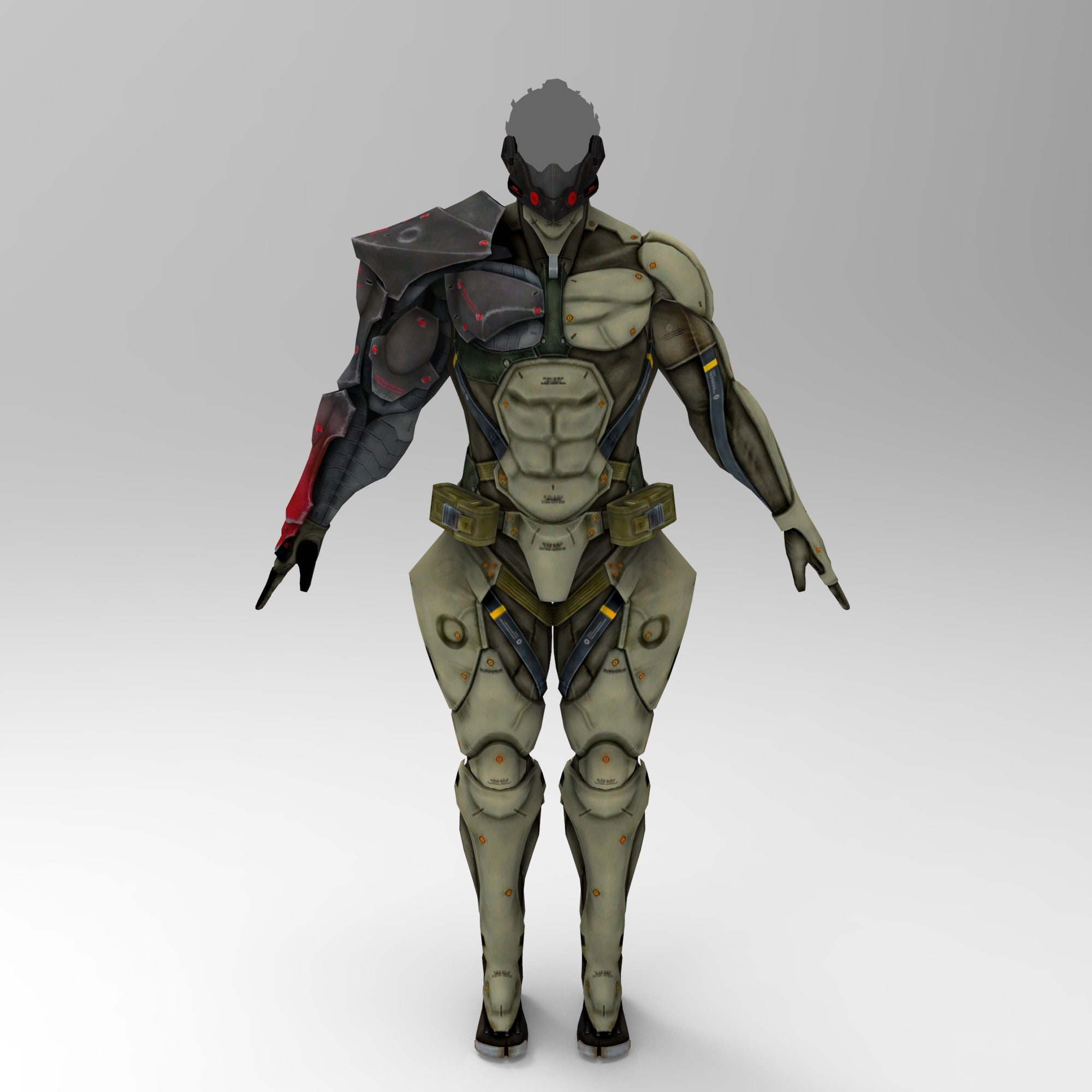 Metal Gear Rising Revengeance Jetstream Sam