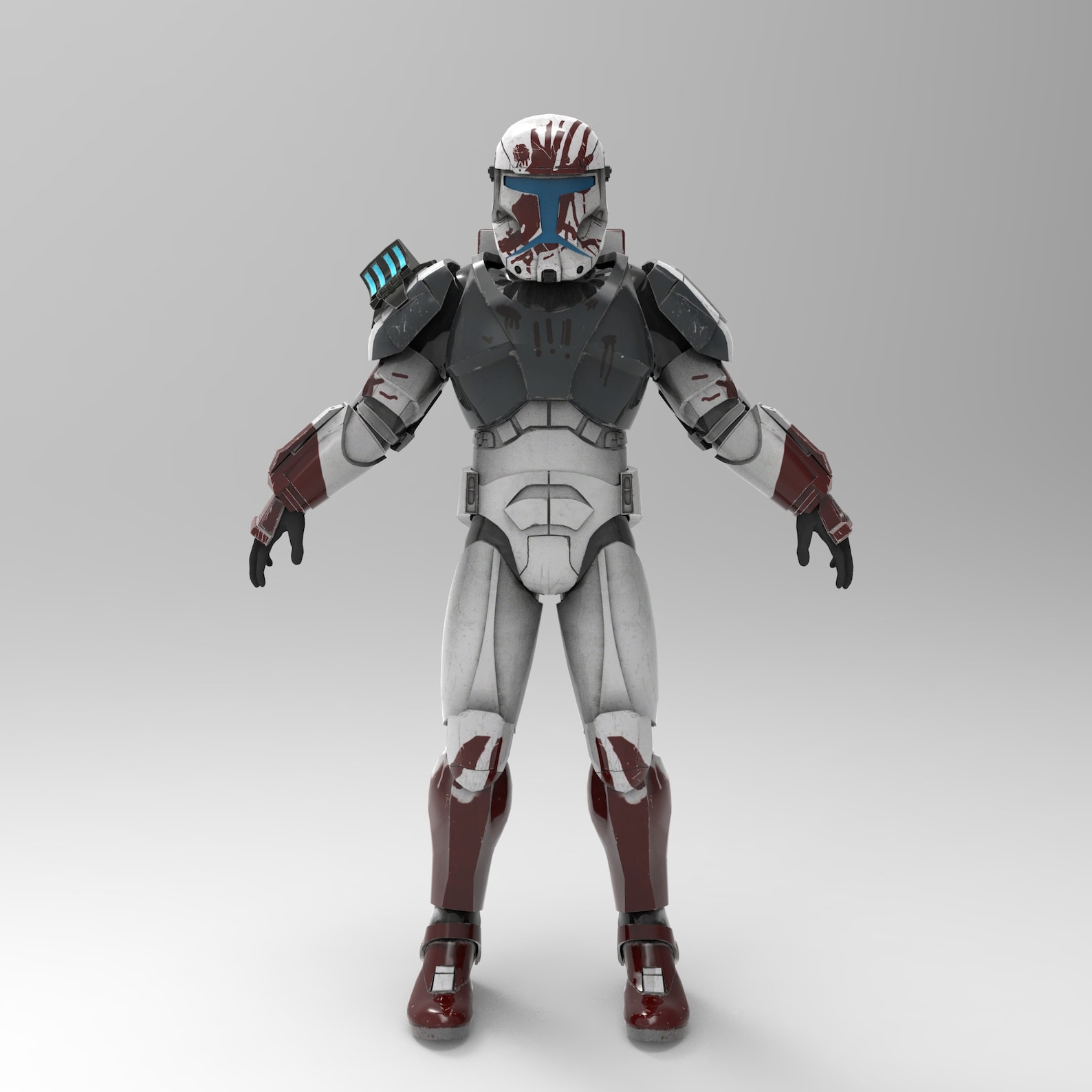 Delta Squad RC-1207 Sev Republic Commando Wearable Armor for | Etsy