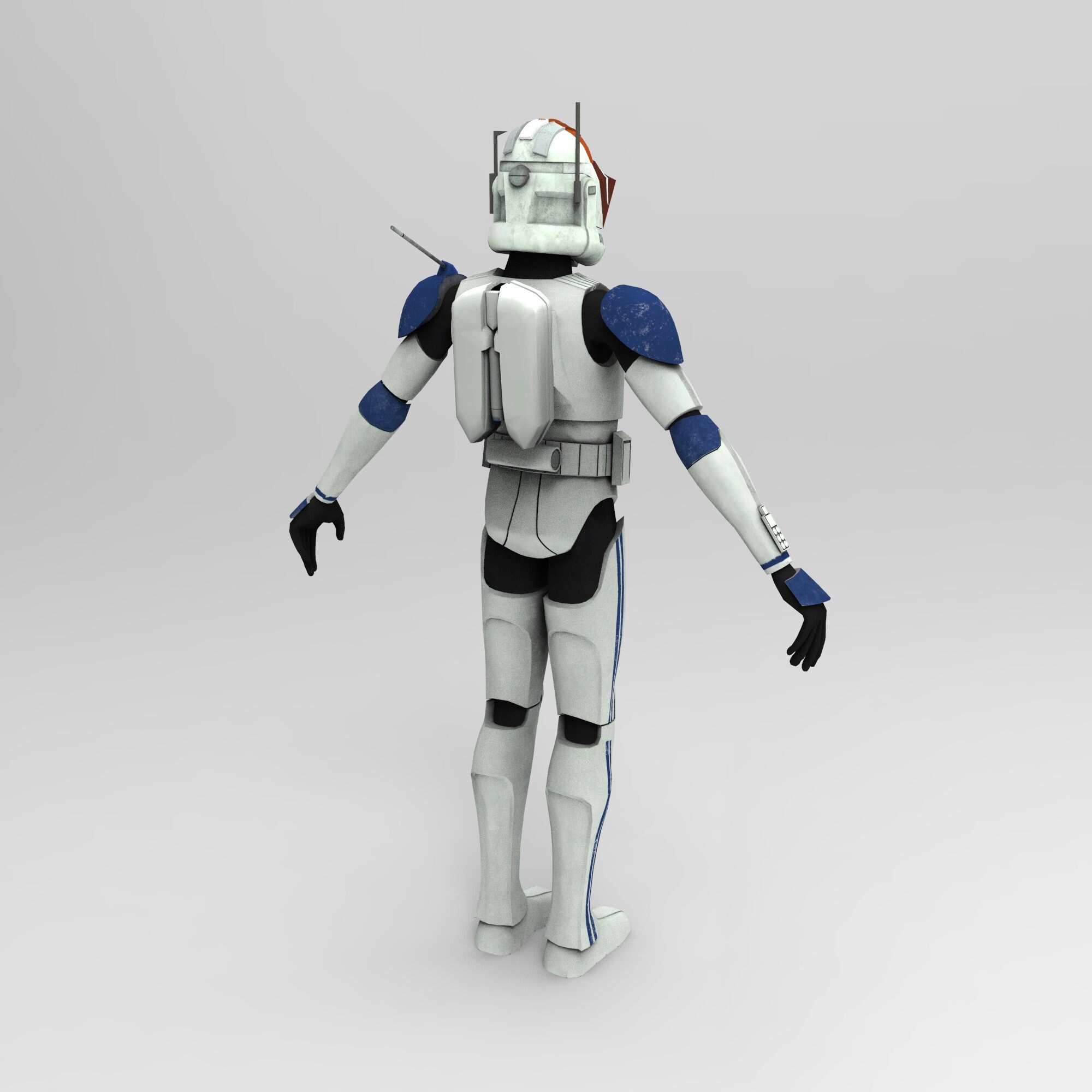 Clone Wars Commander Vaughn Animated Wearable Armor for EVA - Etsy ...