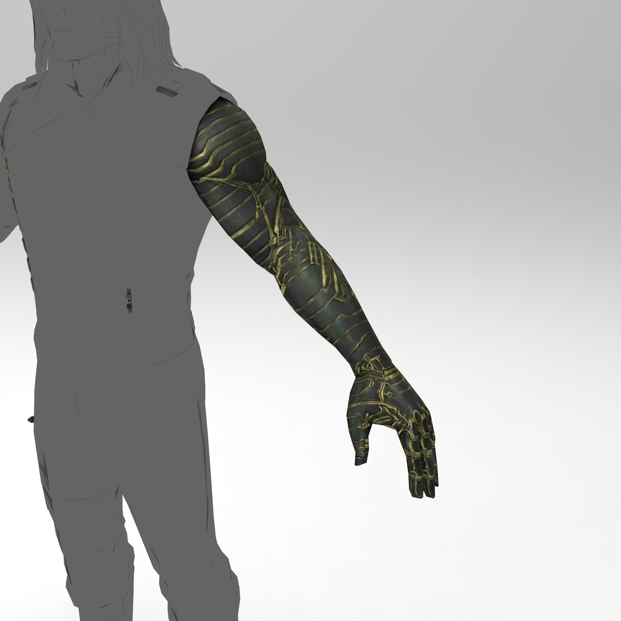 Winter Soldier Arm Template