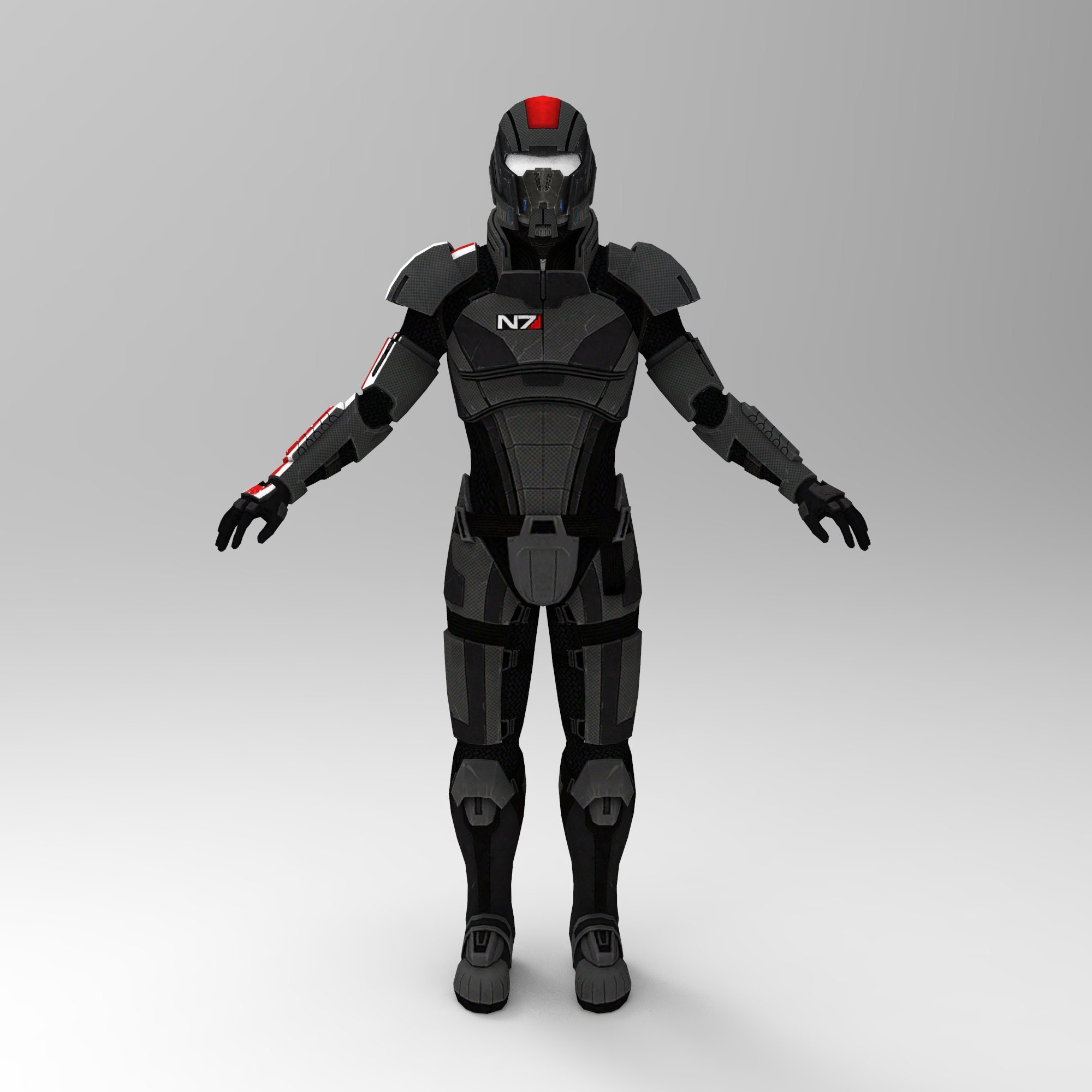 Commander Shepard N7 Mass Effect Legendary Edition Wearable | Etsy