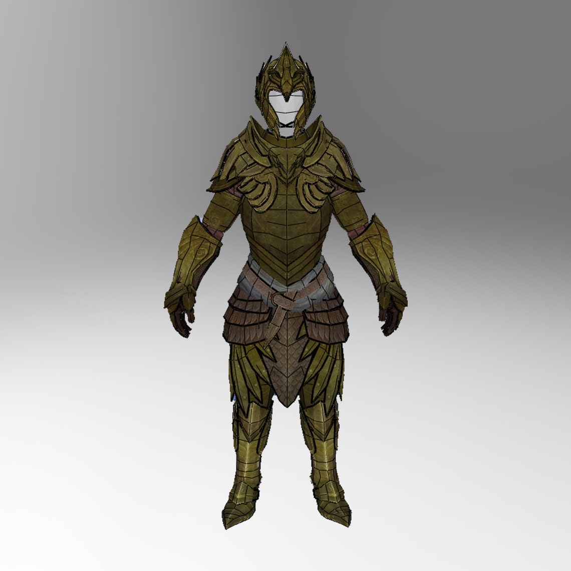 Elven Skyrim Wearable Armor Templates for Paper | Etsy