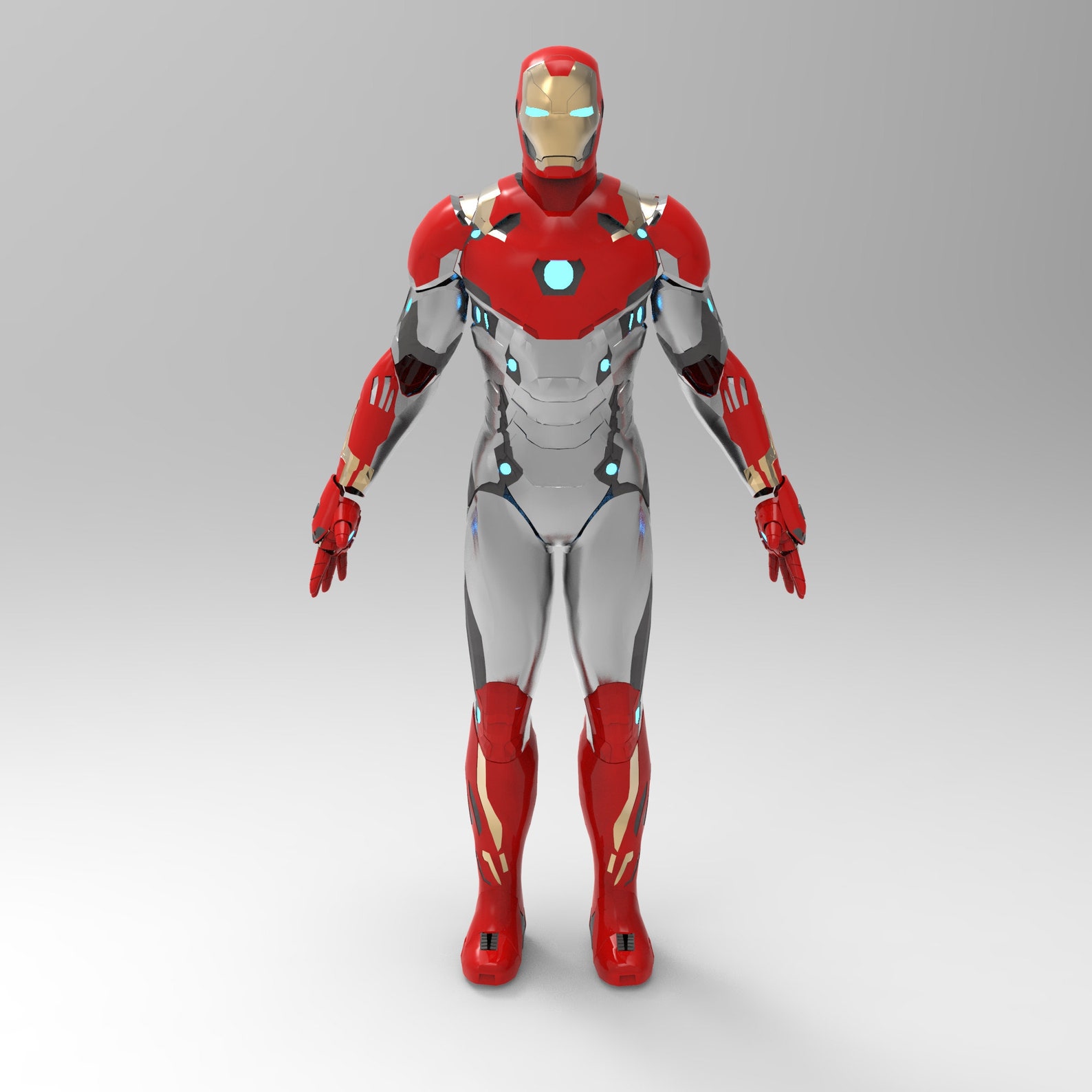 Iron Man Mark 47 XXXXVII Wearable Armor for EVA Foam | Etsy