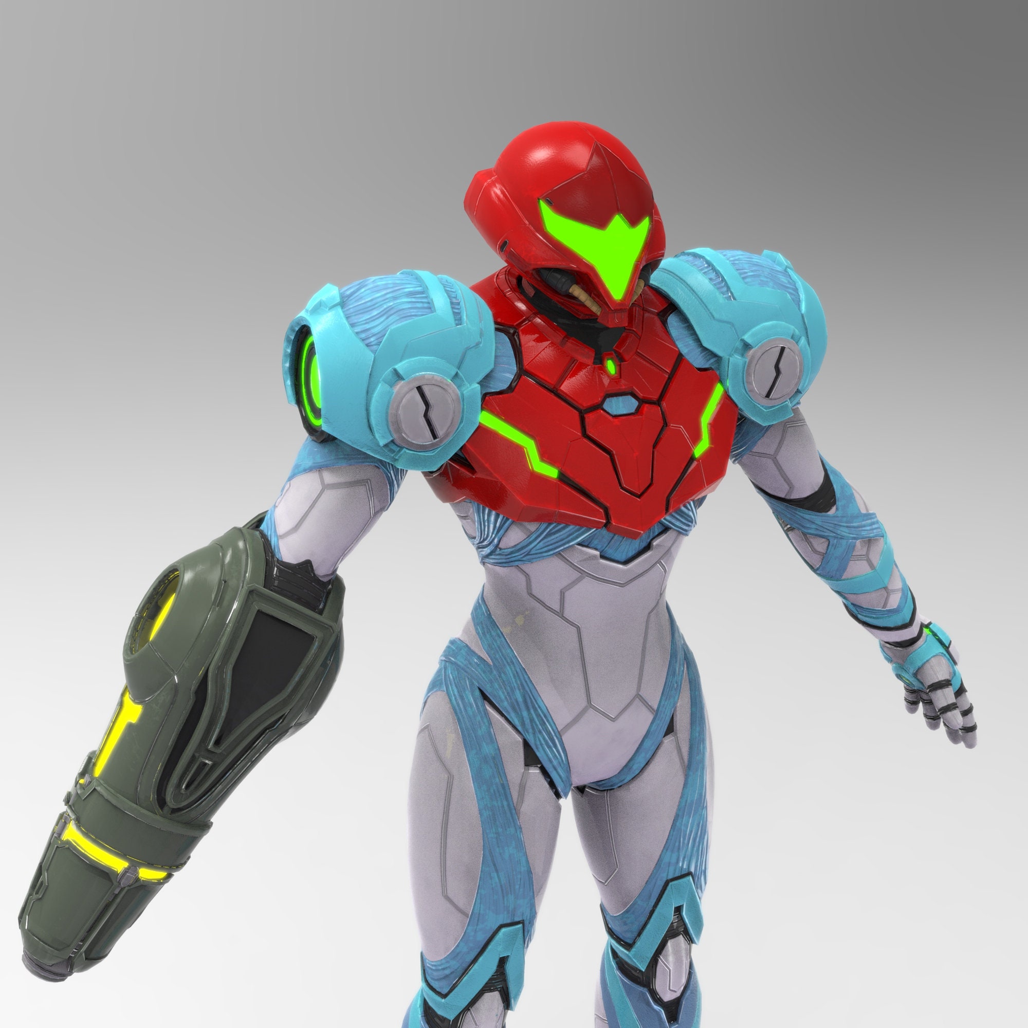Patterns 3D Printing Samus Aran Dred Wearable Full Body Armor with ...