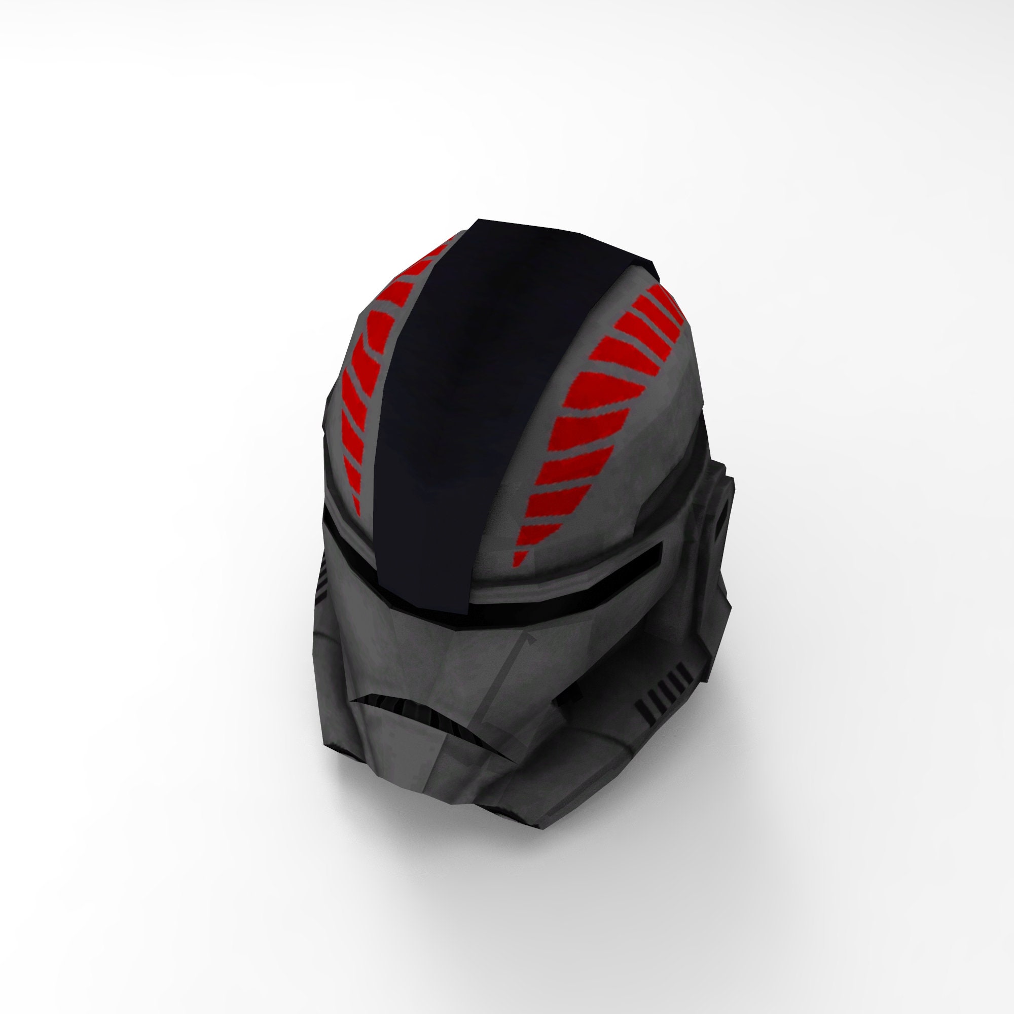 The Bad Batch Echo helmet foam pattern Craft Supplies & Tools Drawing ...