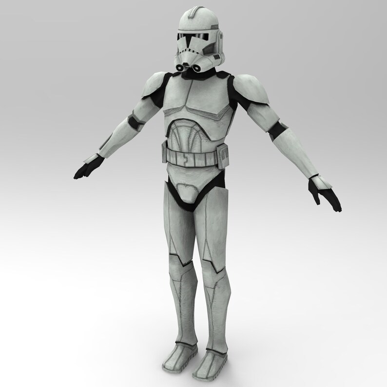 Clone Trooper Phase 2 Wearable Armor For EVA Foam Etsy