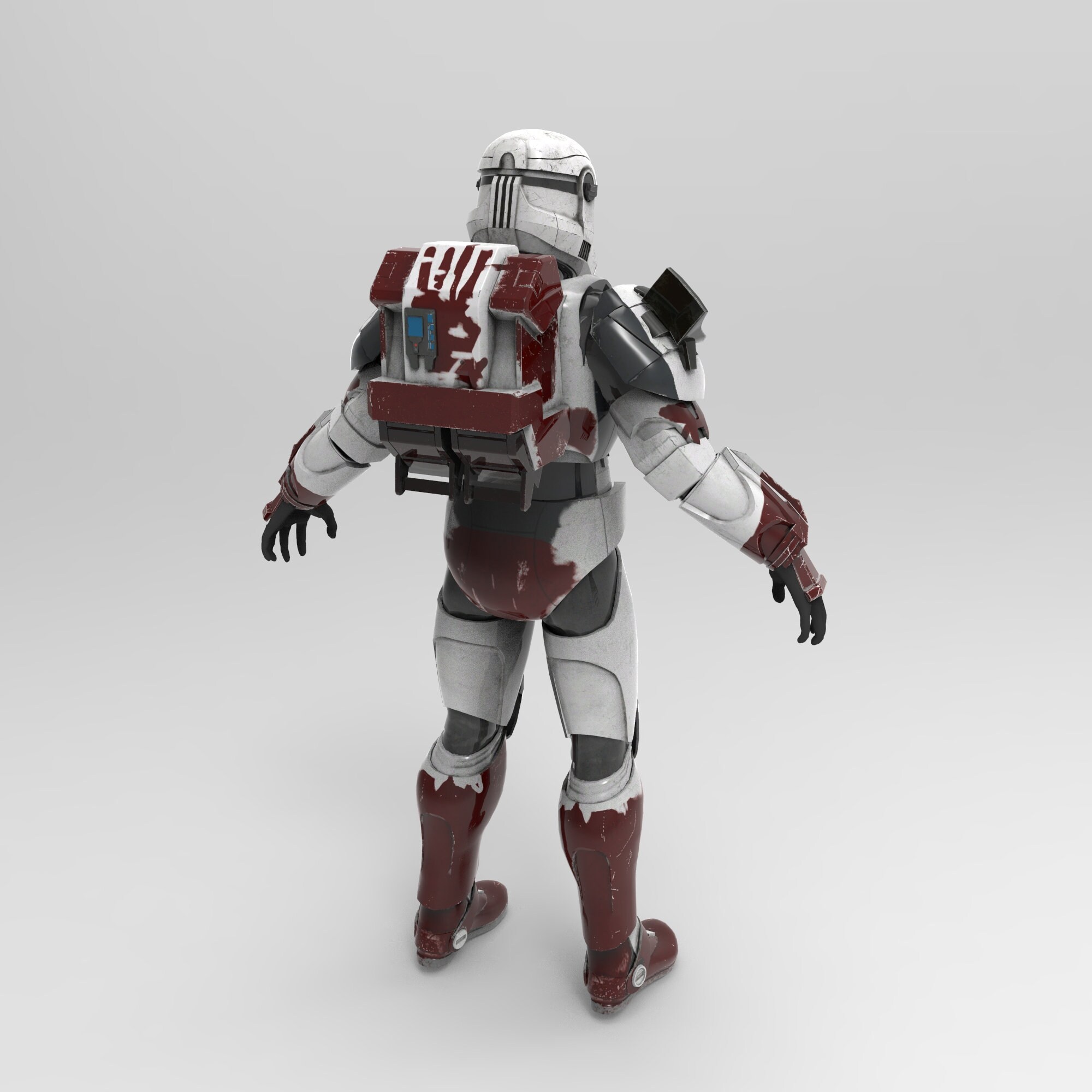 Delta Squad RC-1207 Sev Republic Commando Wearable Armor for - Etsy ...