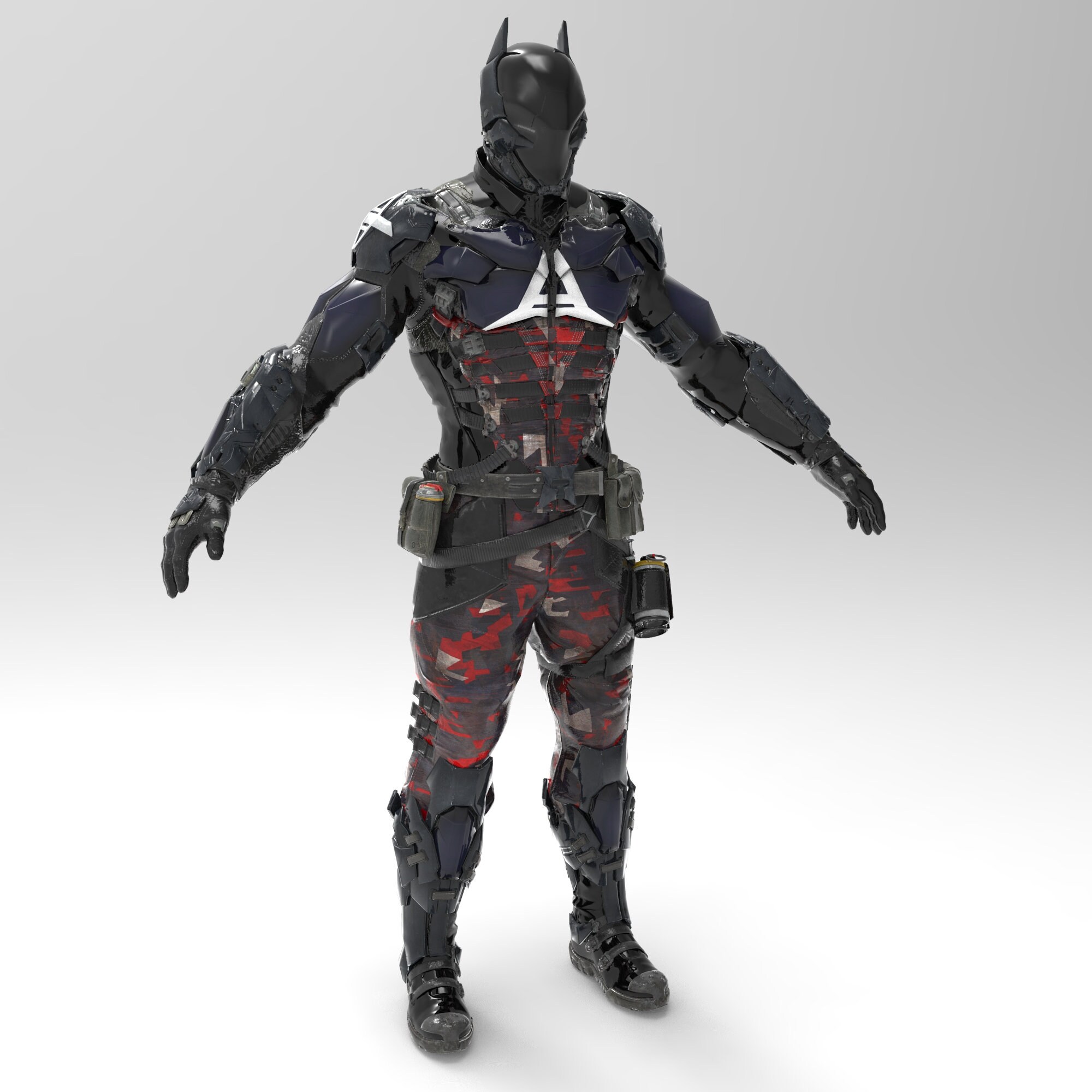 Batman Arkham Knight Wearable Armor Model for EVA Foam | Etsy