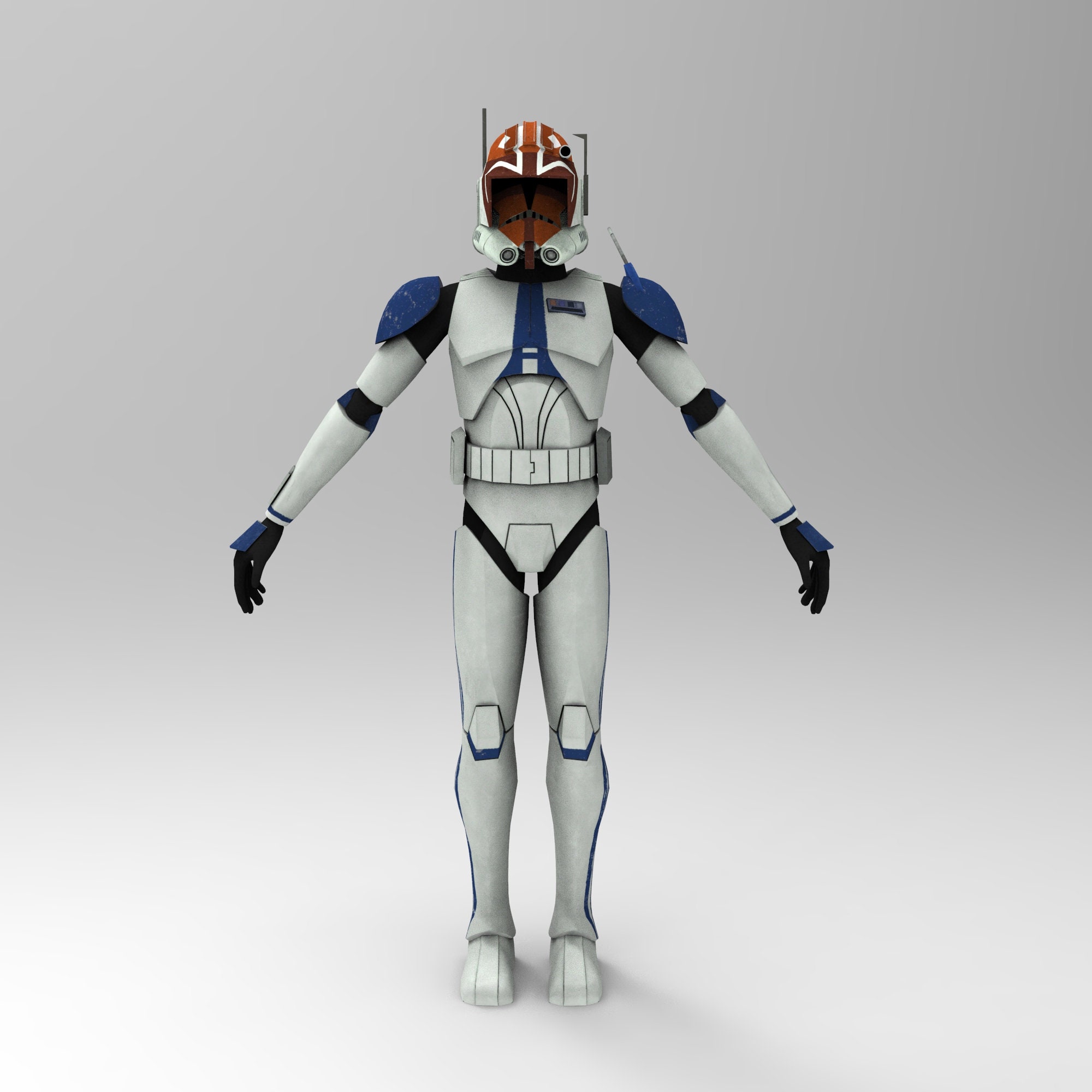Clone Wars Commander Vaughn Animated Wearable Armor for EVA - Etsy ...