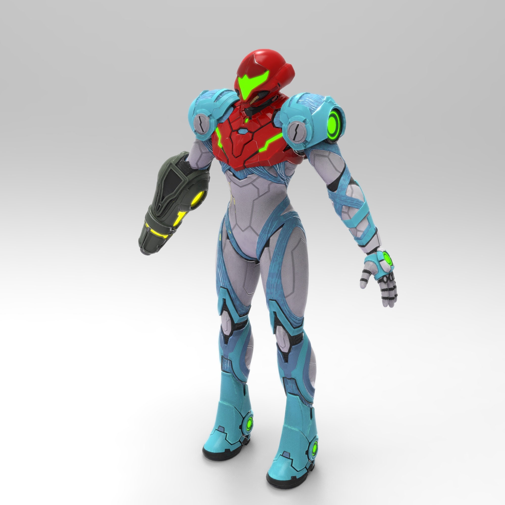 Patterns 3D Printing Samus Aran Dred Wearable Full Body Armor with ...