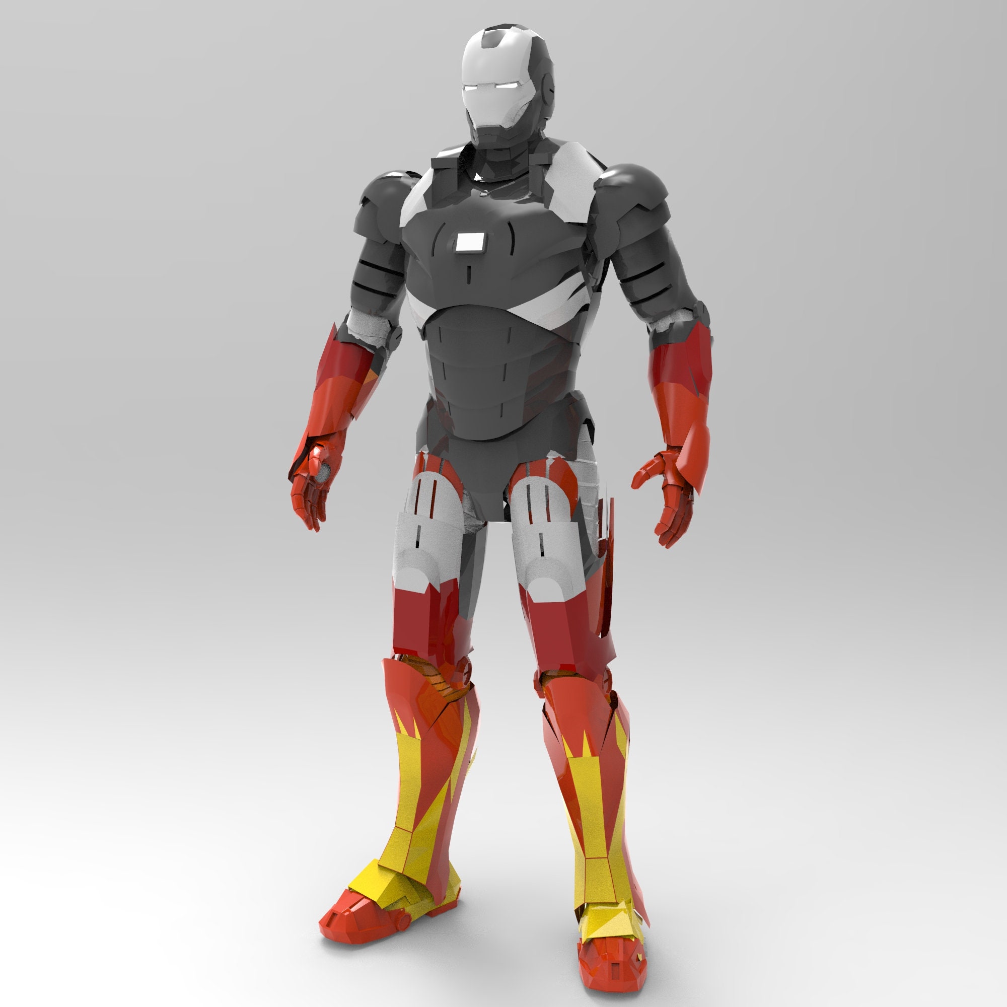 Iron Man Mark 22 XXII Wearable Armor for EVA Foam | Etsy