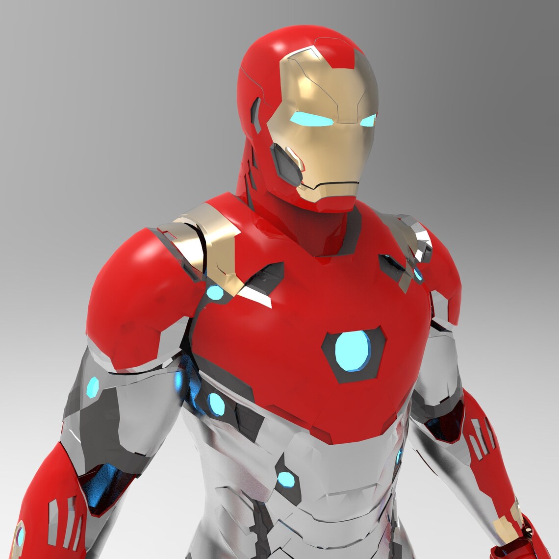 Iron Man Mark 47 XXXXVII Wearable Armor for EVA Foam | Etsy