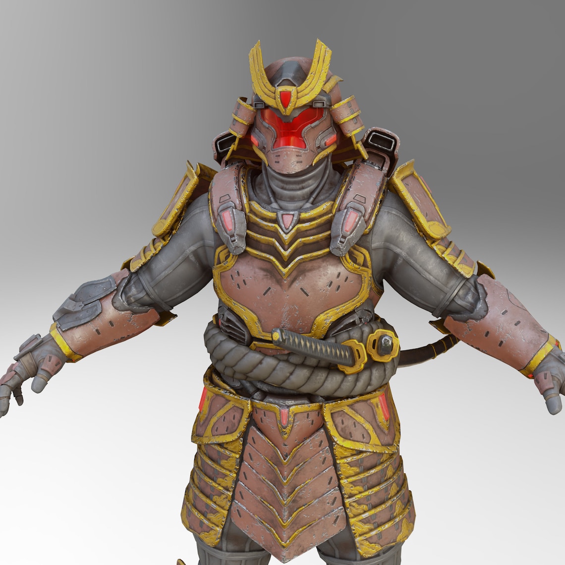 Samurai Yoroi Core Halo Infinity Armor Modèle portable pour - Etsy France