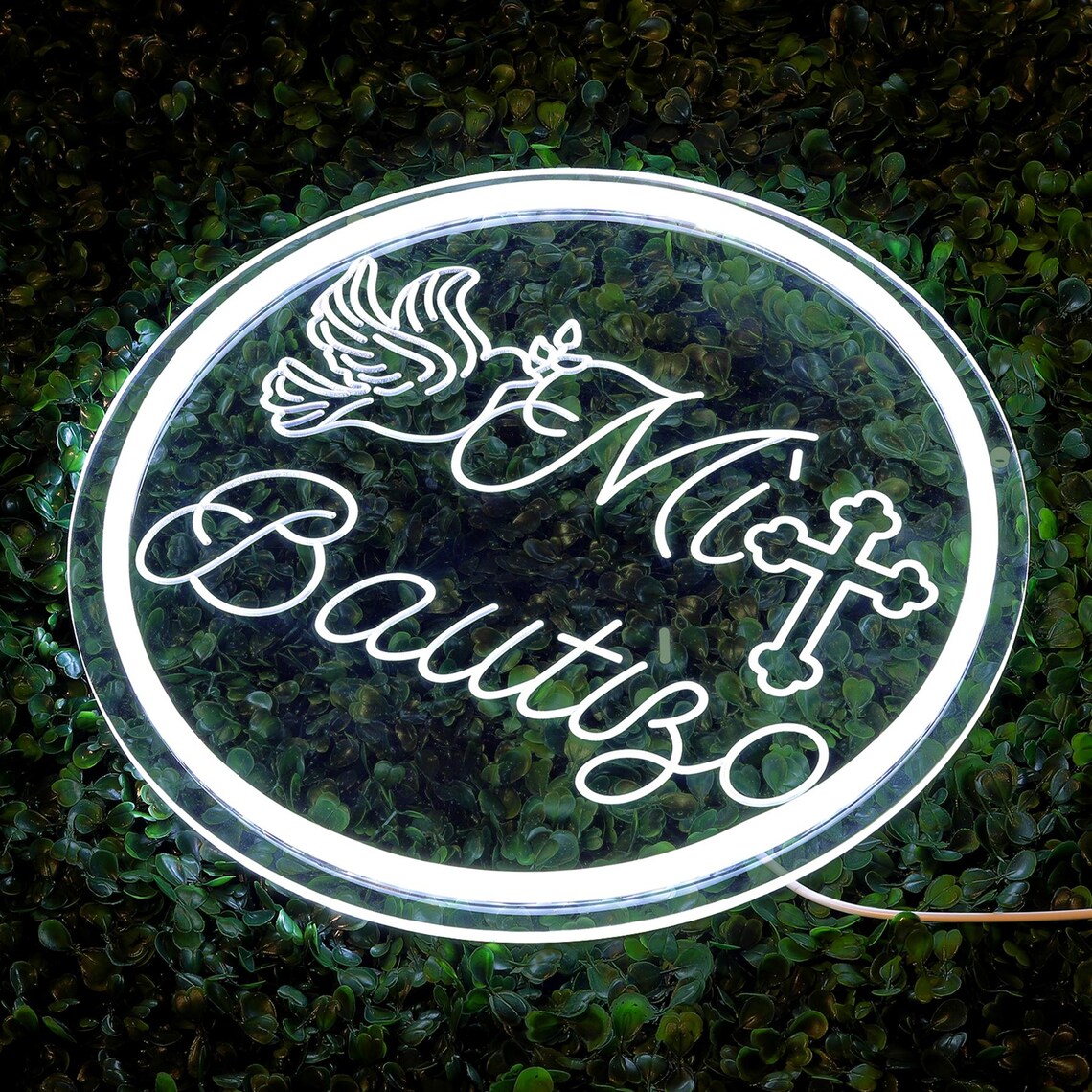 Mi Bautizo Sign Neon for Wall Decor,13.4x13.4“mi Bautizo Decorations ...