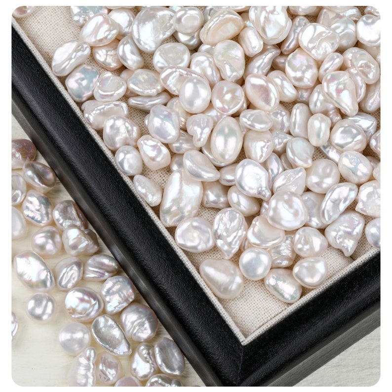 Freshwater Pearl Beads,white Pearls for Jewelry Making Necklace ...