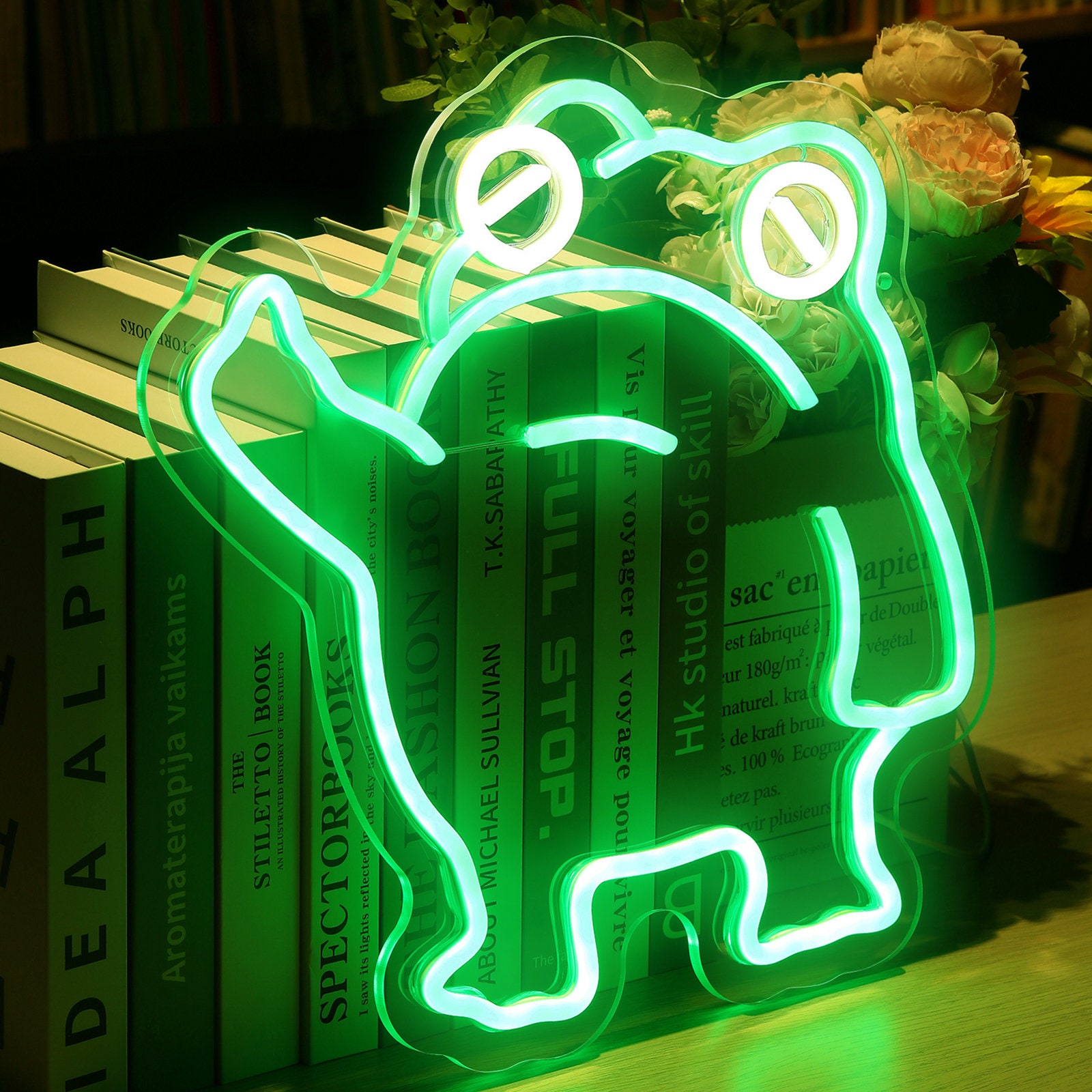 Neon Signs for Wall Decor,frog Neon Signs for Room Decor,gaming ...