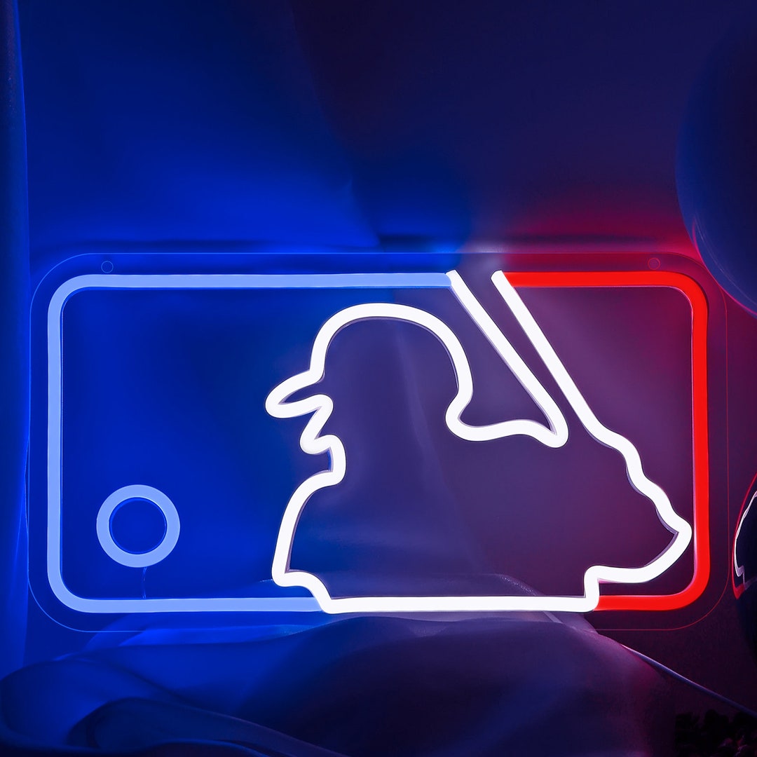Baseball Neon Signs for Wall Decor,handmade USB LED Neon Lights Signs ...