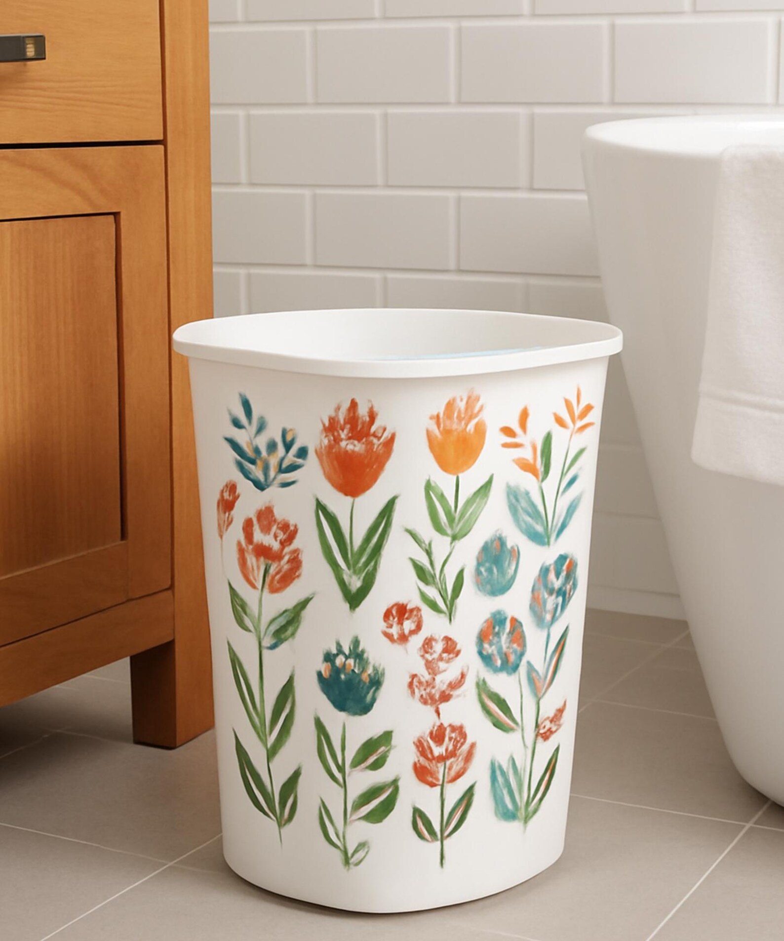 DWWBTW Custom Plastic Trash Cans – Personalized With Your Design, Logo ...