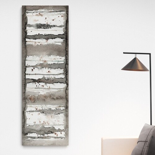 Large Vertical Tall Narrow Long Abstract Painting Canvas Print - Etsy