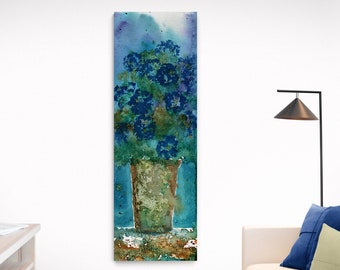 Narrow Canvas Art | Etsy